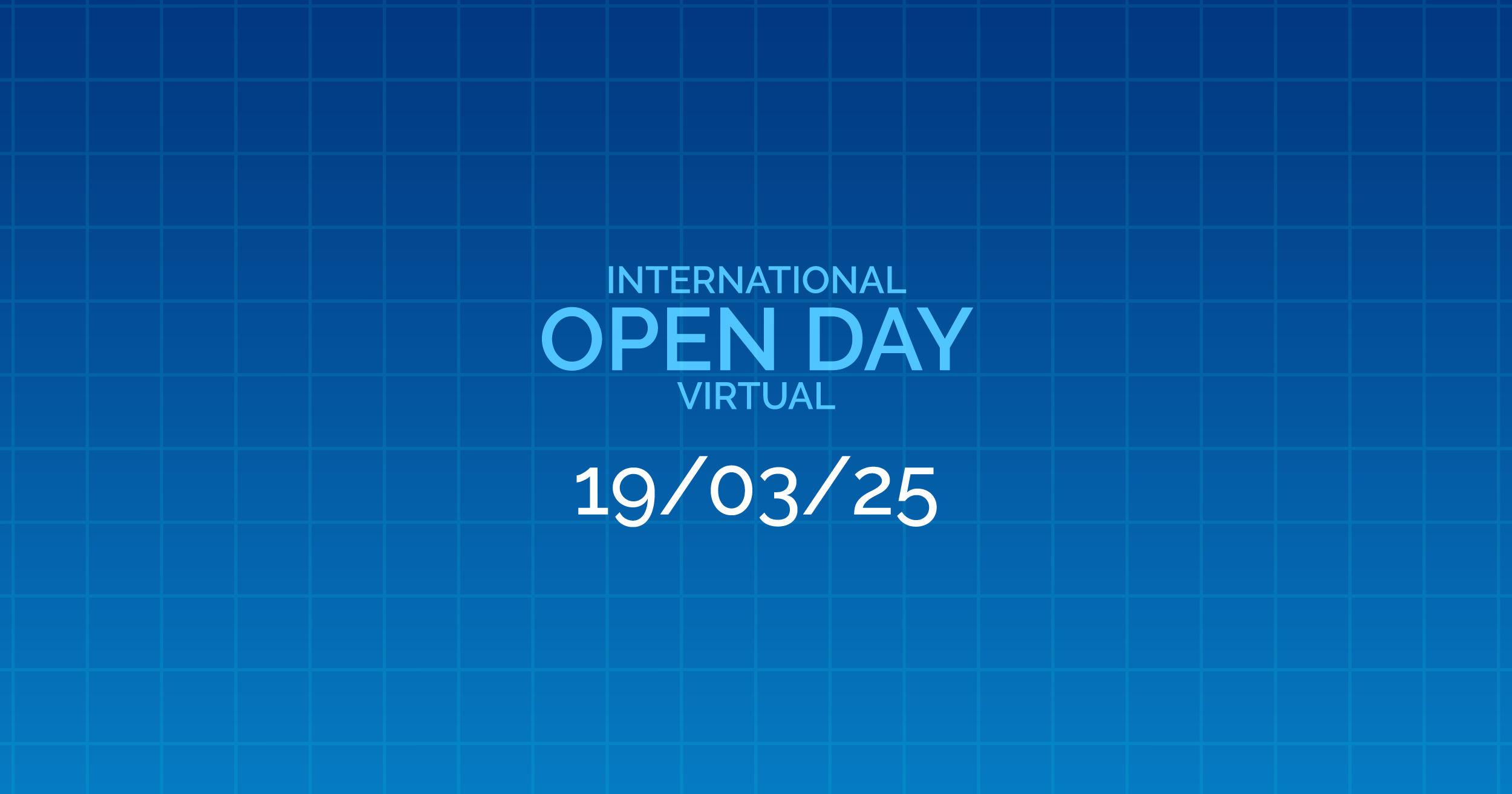 19/mar - Virtual Open Day - Atlântica